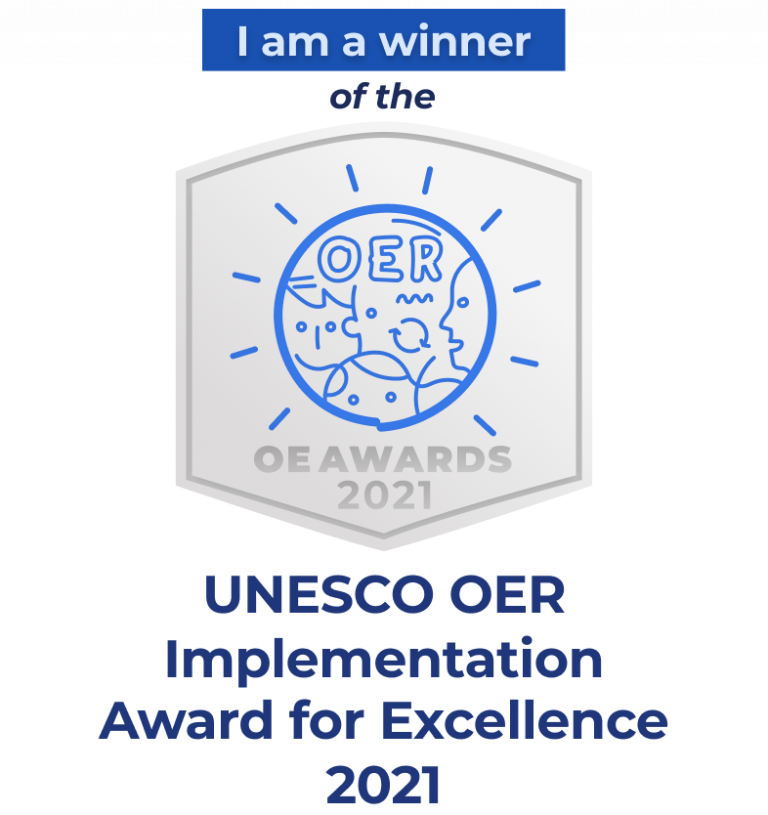 Unesco OER Implementation Award Badge – Open Education Awards for ...